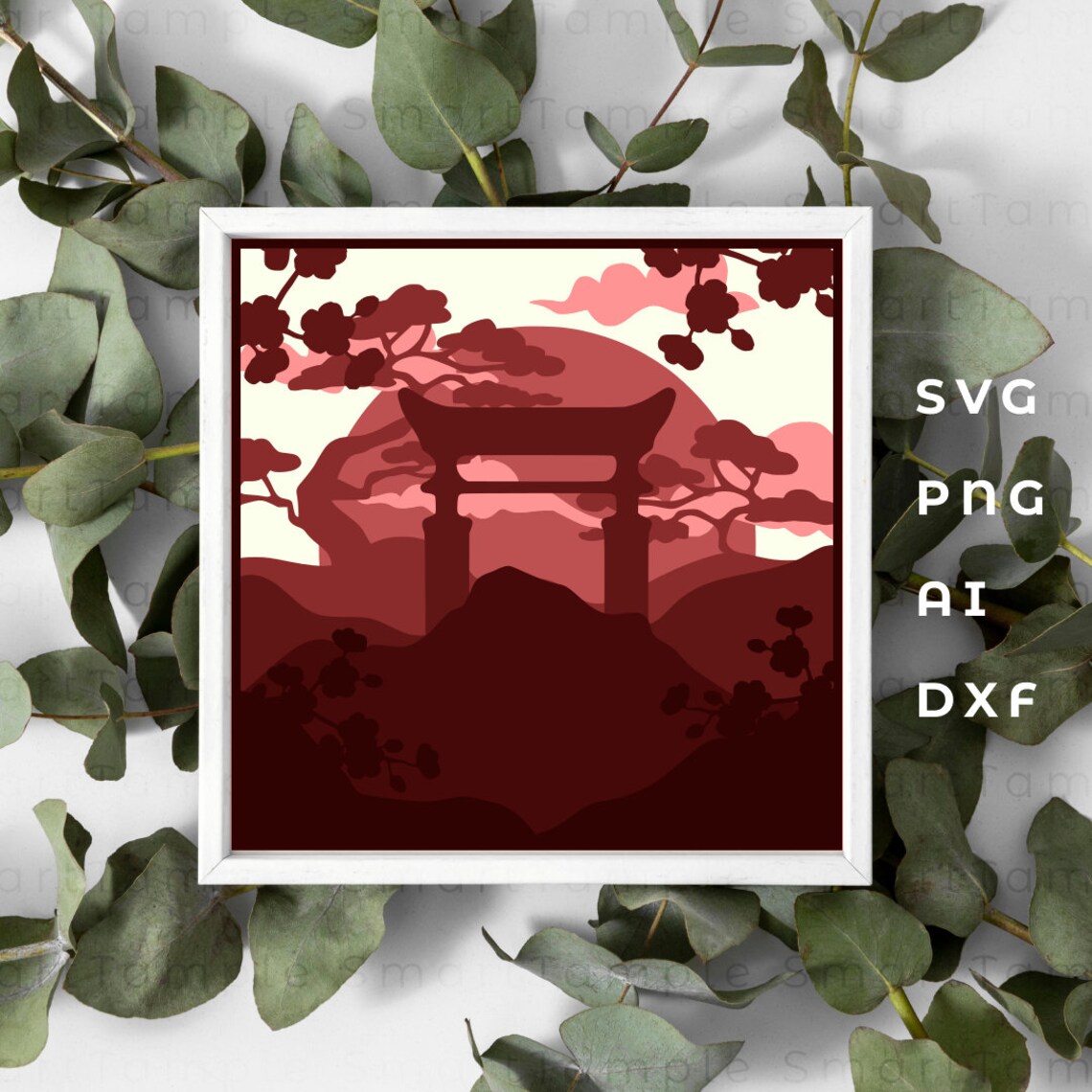 Osaka 3D Layer Svg Osaka Layered Svg Osaka Cricut Osaka - Etsy