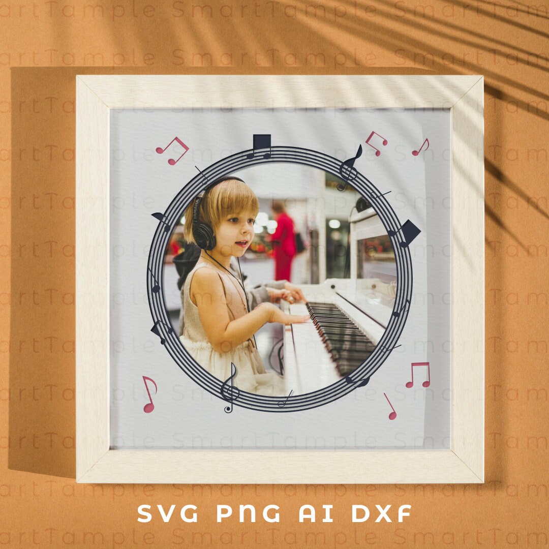 Kids Photo Frame Svg Shadow Box, Shadow Box Frame Svg, Cricut Photo ...