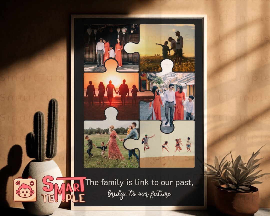 Canva Family Photo Collage, Family Picture, Family Memory Journal ...