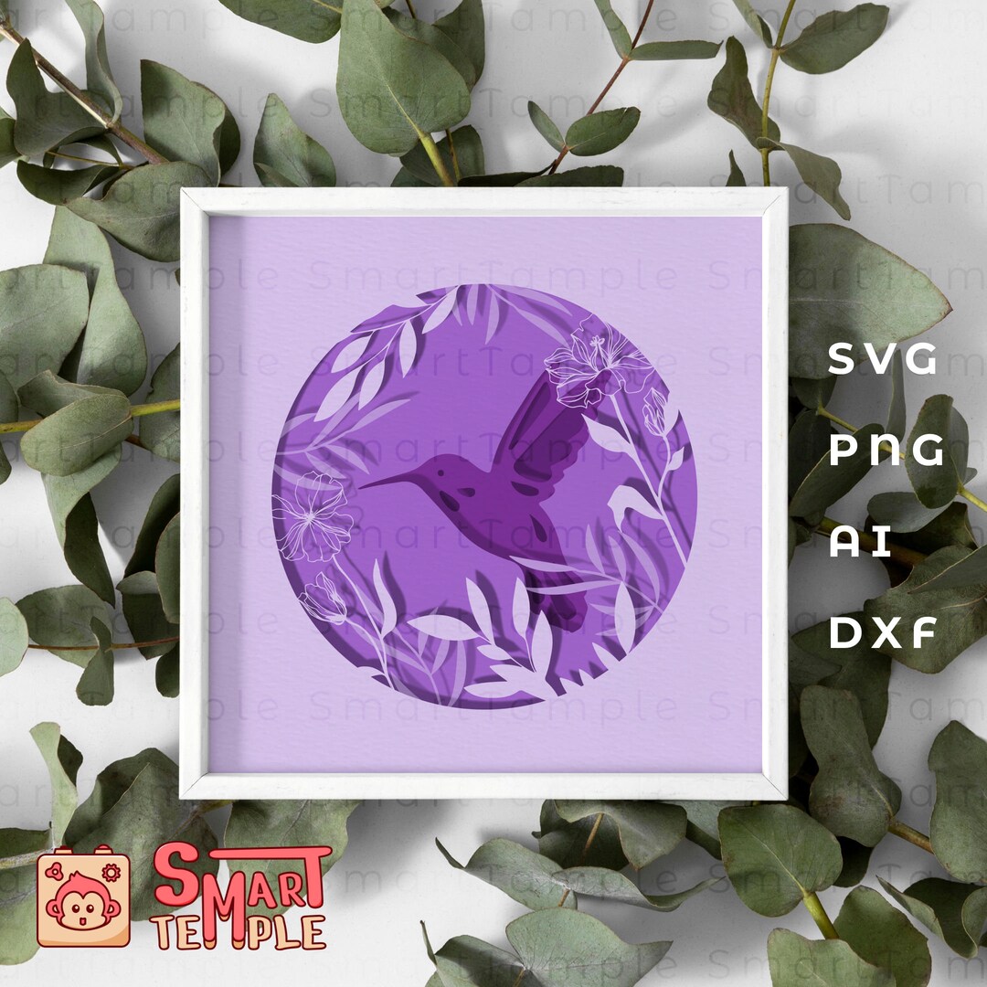 Layered Bird Svg, Bird Shadow Box Svg, 3D Bird Svg, Bird Cricut, Bird ...