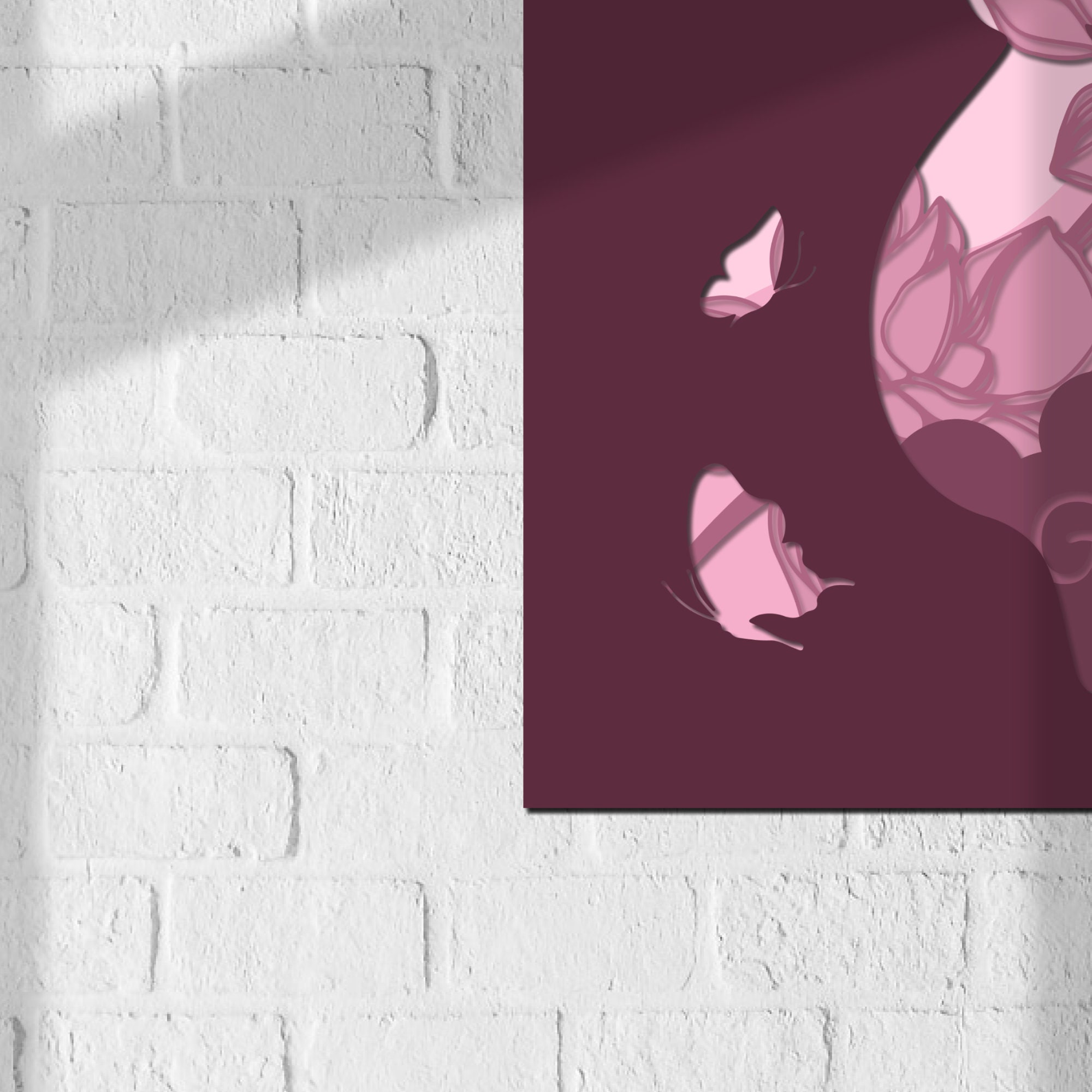 Pregnant Shadow Box Pregnant Lady Svg Pregnant Mom Gift - Etsy UK