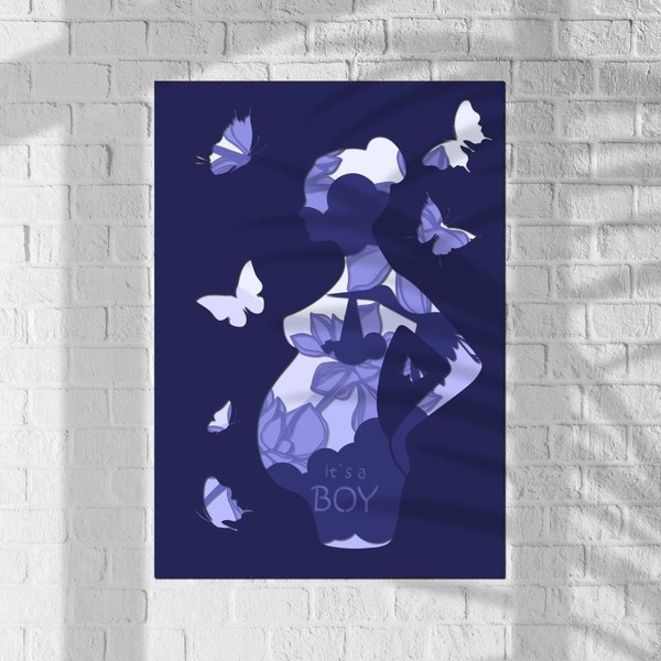 Shadow Box Card Svg - Etsy