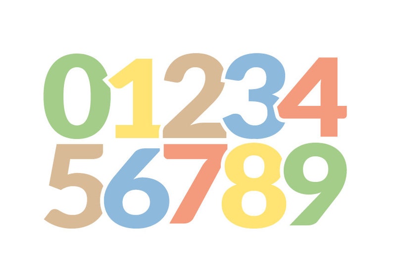 Printable Number ABC Poster Set Alphabet Posters Horisontal - Etsy ...