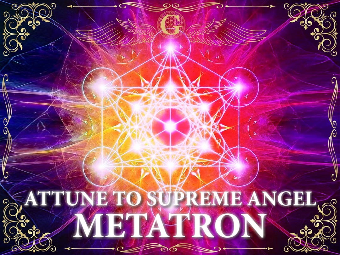 SUPREME ANGEL METATRON Attunement Angelic Pact Spell, Awaken Your True ...