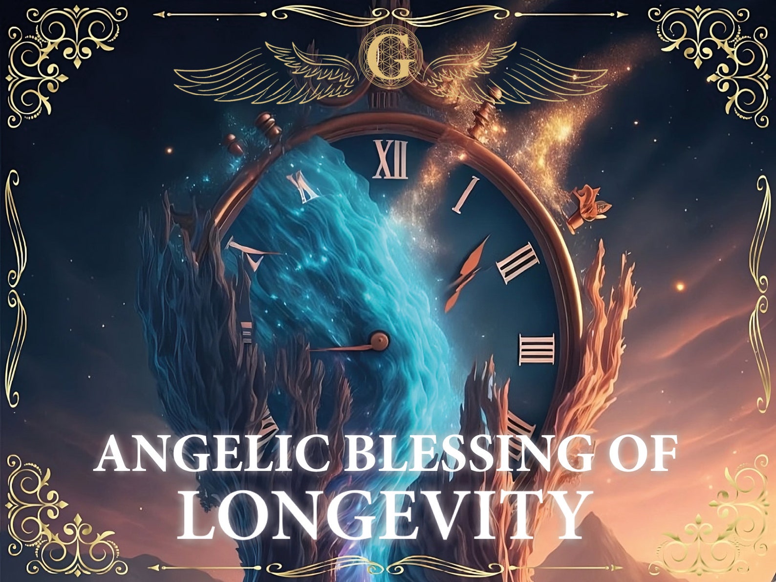 ANGELIC LONGEVITY SPELL Slow Your Aging, Reverse Your Aging, Stay Young ...