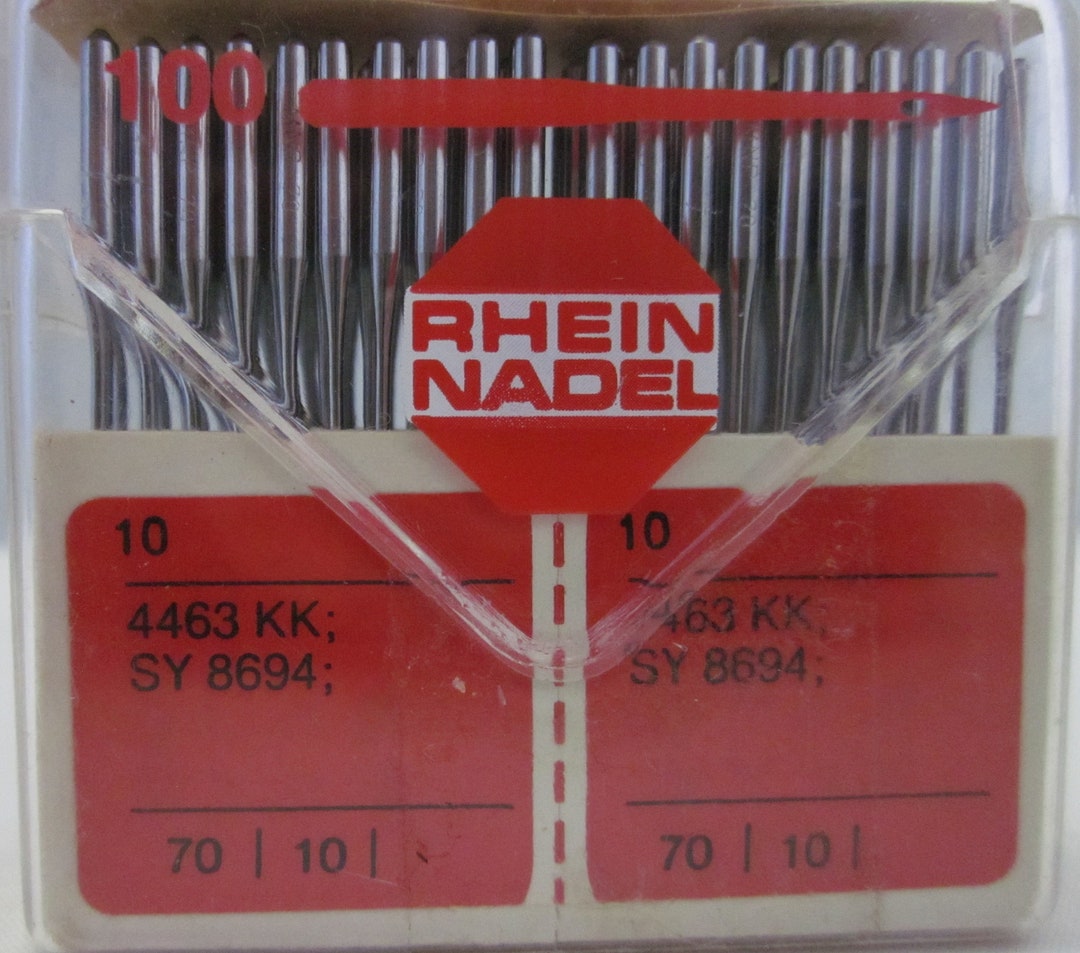 20 Pcs Rhein Nadel System: 4463 KK ,UOX4463, SY 8694 Nm 70/10 Sewing ...