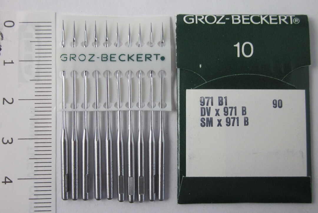 20x GROZ-BECKERT 971 B1 , Dvx971 B , Nm:90/14 Sewing Machine Needles - Etsy
