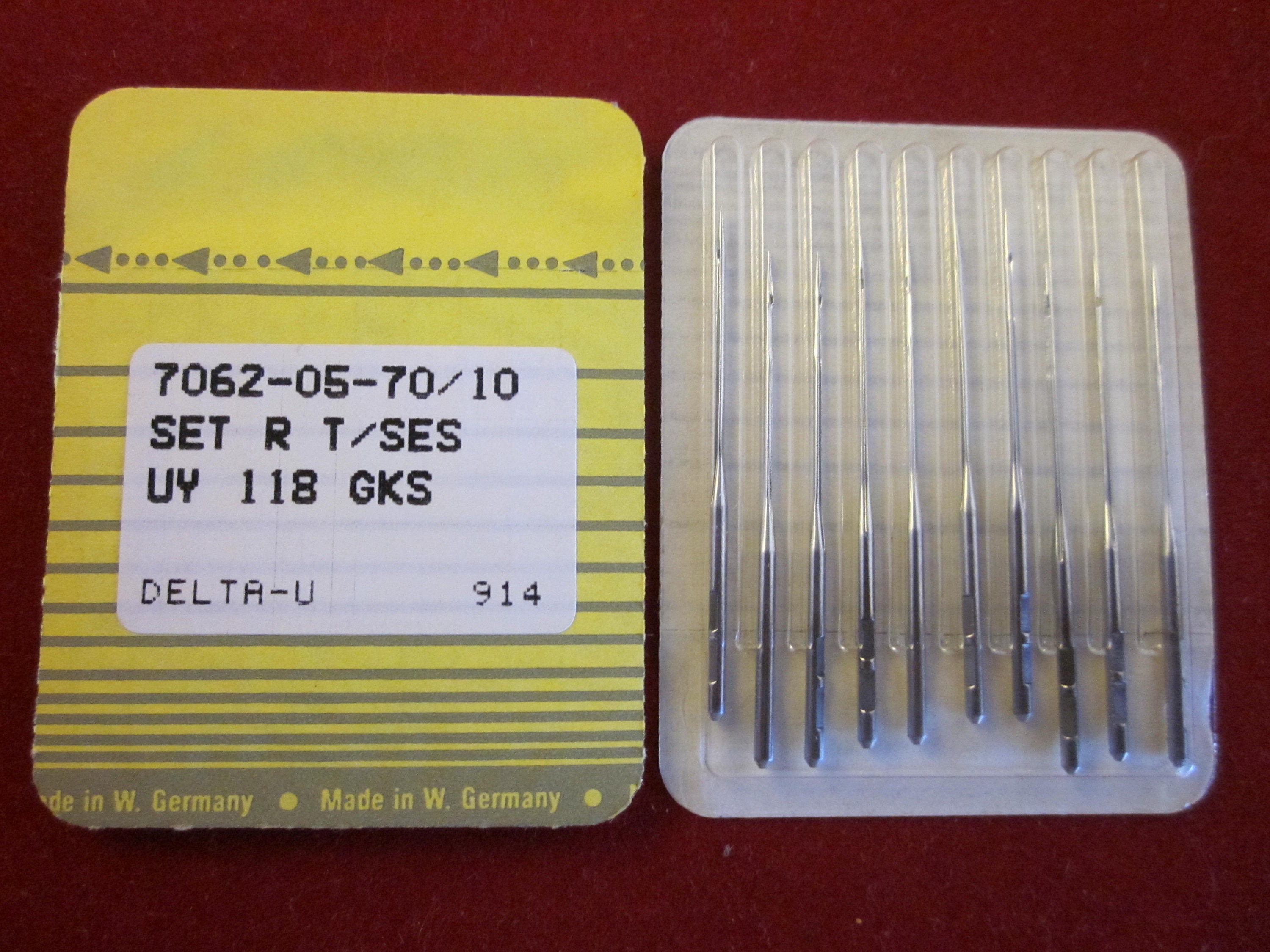 10x SINGER UY118 GKS/SES , Flx118 , Nm 70/10 Sewing Machine Needles - Etsy