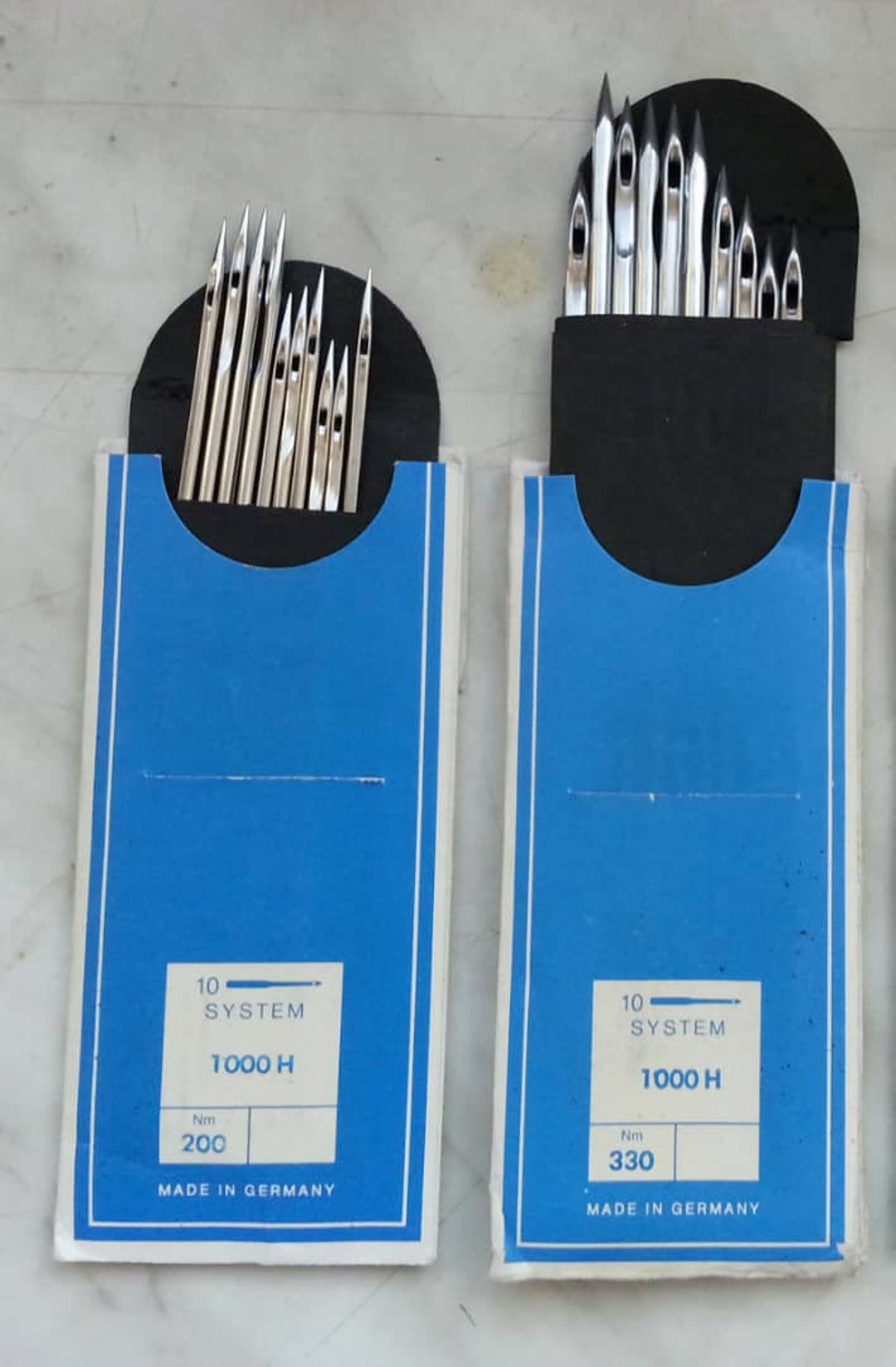 10 Schmetz Germany System: 1000H Size 25/200 or 30/330 Consew 733 R ...