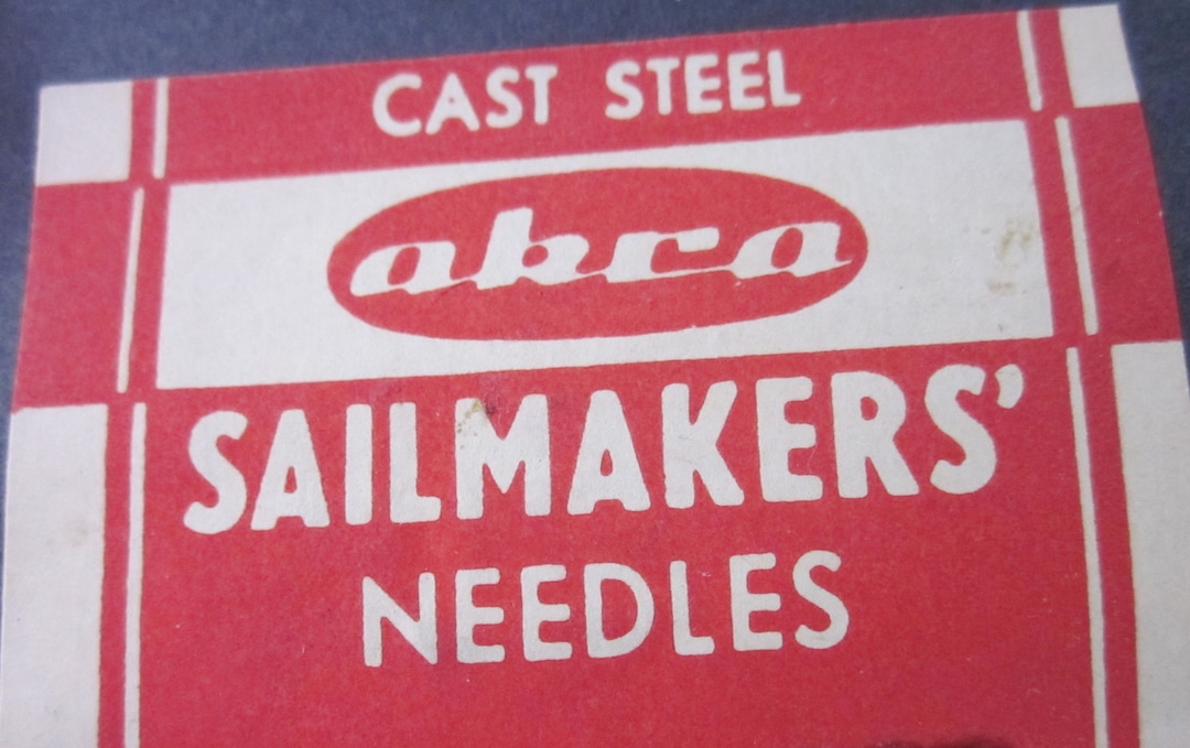 Sail Needles Mixed of 3 Sizes 98mm,83mm,73mm Sailmaker Triangular Point ...