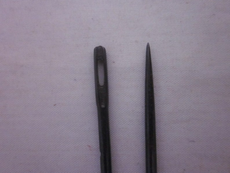 3 Pcs 6''/15cm Buttoning, Upholstery Needles Cast Steel Strong Very ...