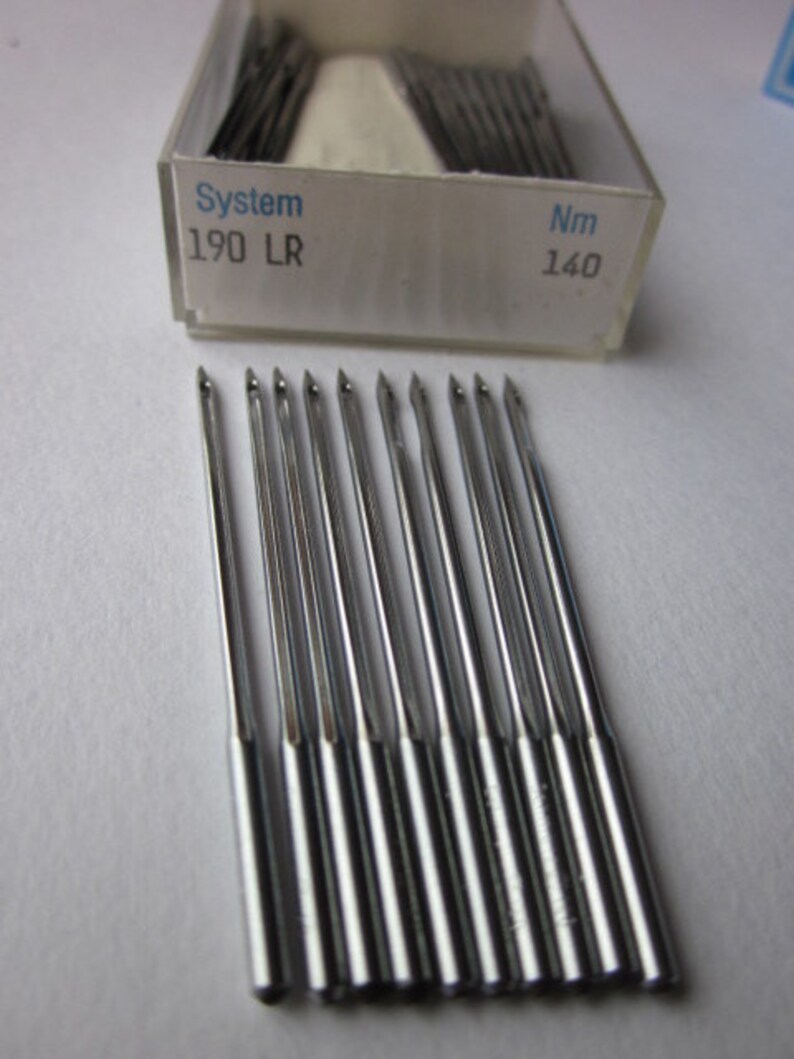 10x Schmetz 190LR MTX190 LR Size 22/140 Canu 47:25 AX1 Leather Needles ...