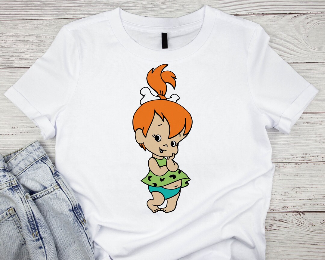 Pebbles Flintstone SVG Cut File: Baby Girl Clipart (digital Download ...