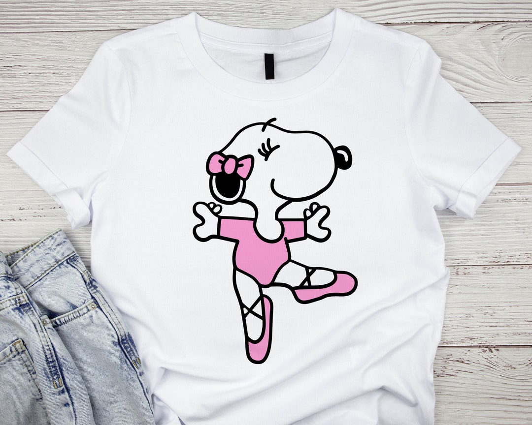 Girl Snoopy SVG Cut File Ballet Dancing Cute Dxf Png - Etsy