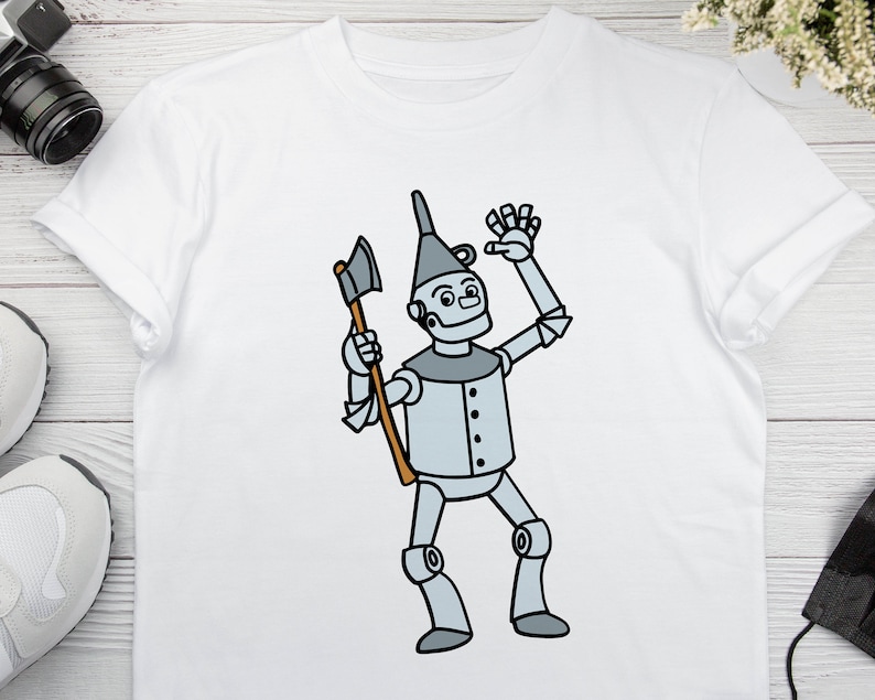 Wizard of Oz Characters SVG Cut File Tin Man Cowardly Lion - Etsy Australia