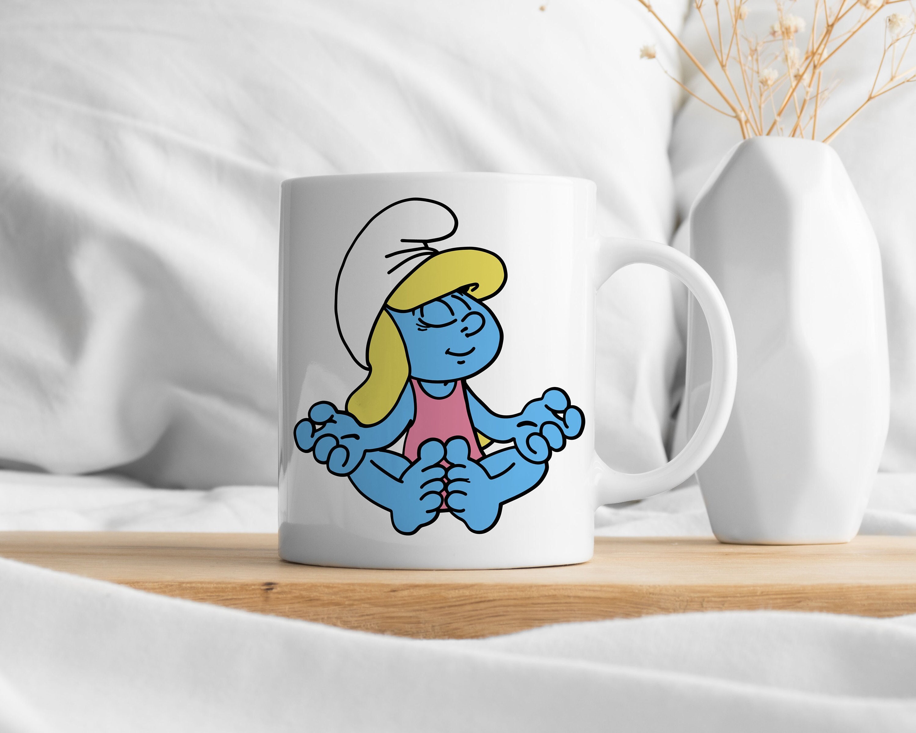 Smurfette Smurf SVG Cut File SVG Cut File, Clipart, PNG, Instant ...