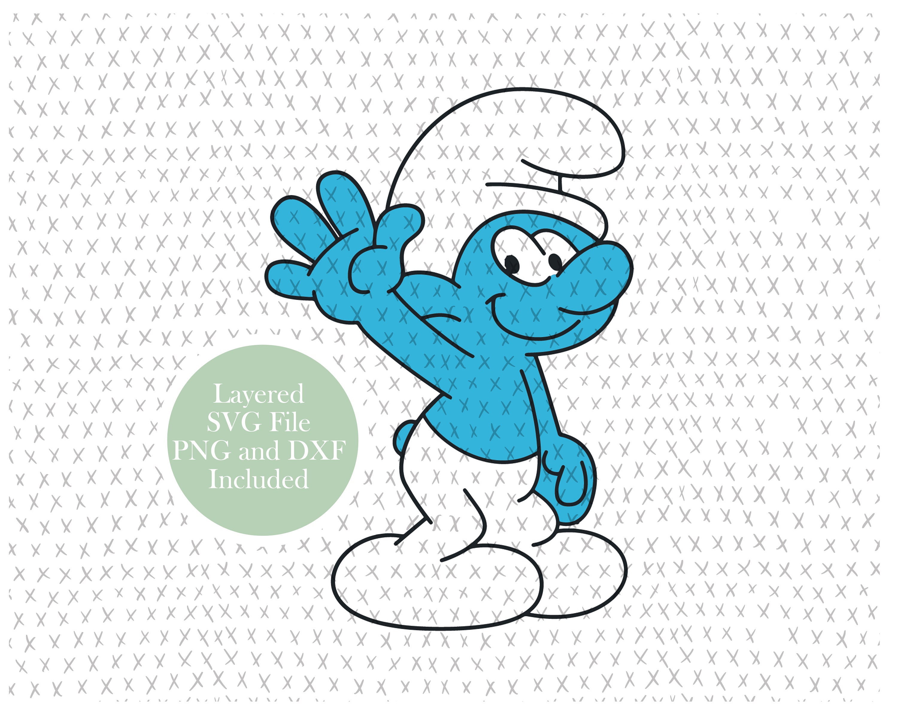Devil Smurf Clipart