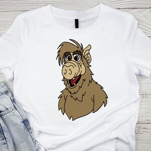 Alf the Alien SVG Cut File, Clipart, PNG, TV Show Character, Instant ...