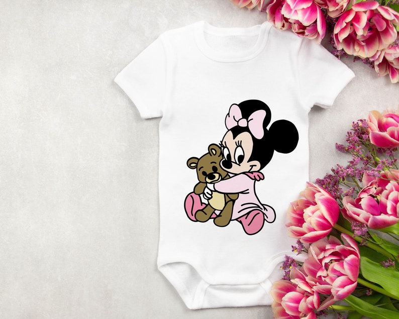 Cute Baby Minnie Mouse SVG Cut File Party Decoration Kids - Etsy