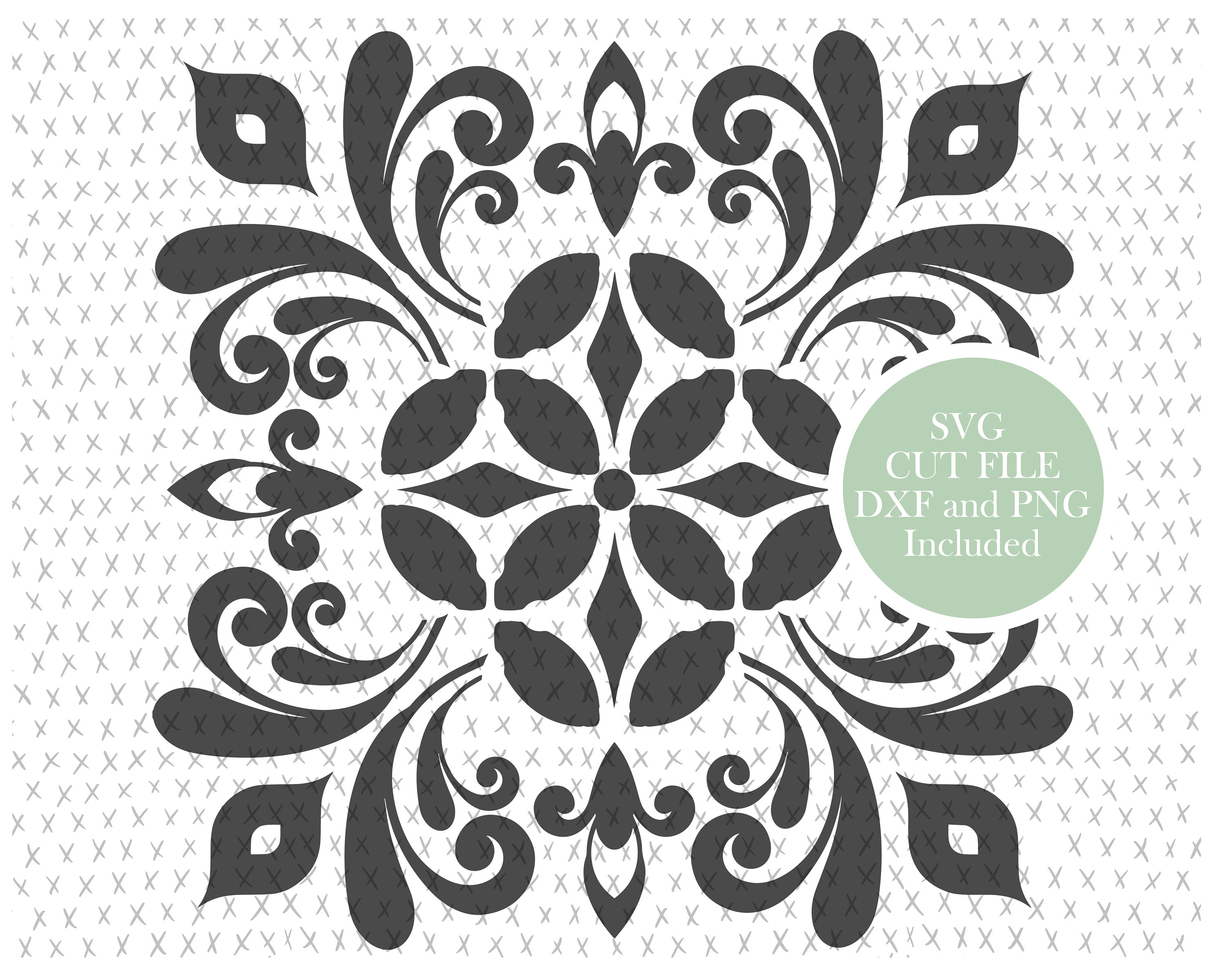 Tile Pattern SVG Cut File, Greek, Portuguese, Decorative Clipart, PNG ...