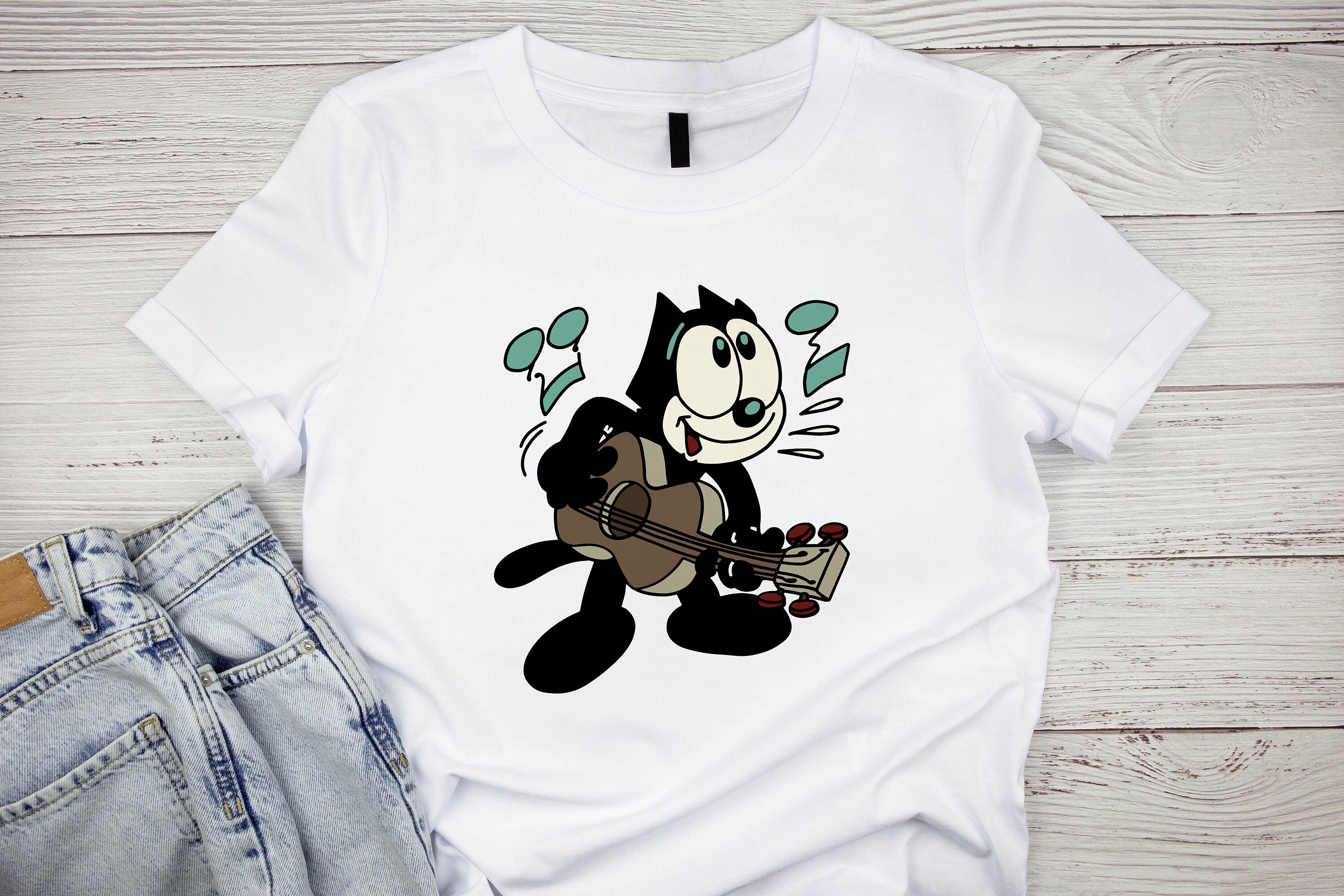 Felix the Cat SVG Cut File, Vintage Cartoon, Cat Clipart, PNG, Instant ...