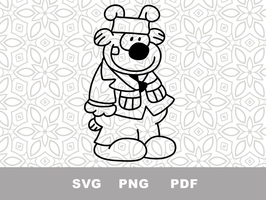Otto From Beetle Bailey SVG Cut File, Clipart, PNG, PDF, Sublimation ...