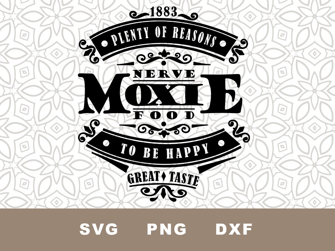Vintage Moxie Food Label SVG: French Sign Clipart (digital Download) - Etsy