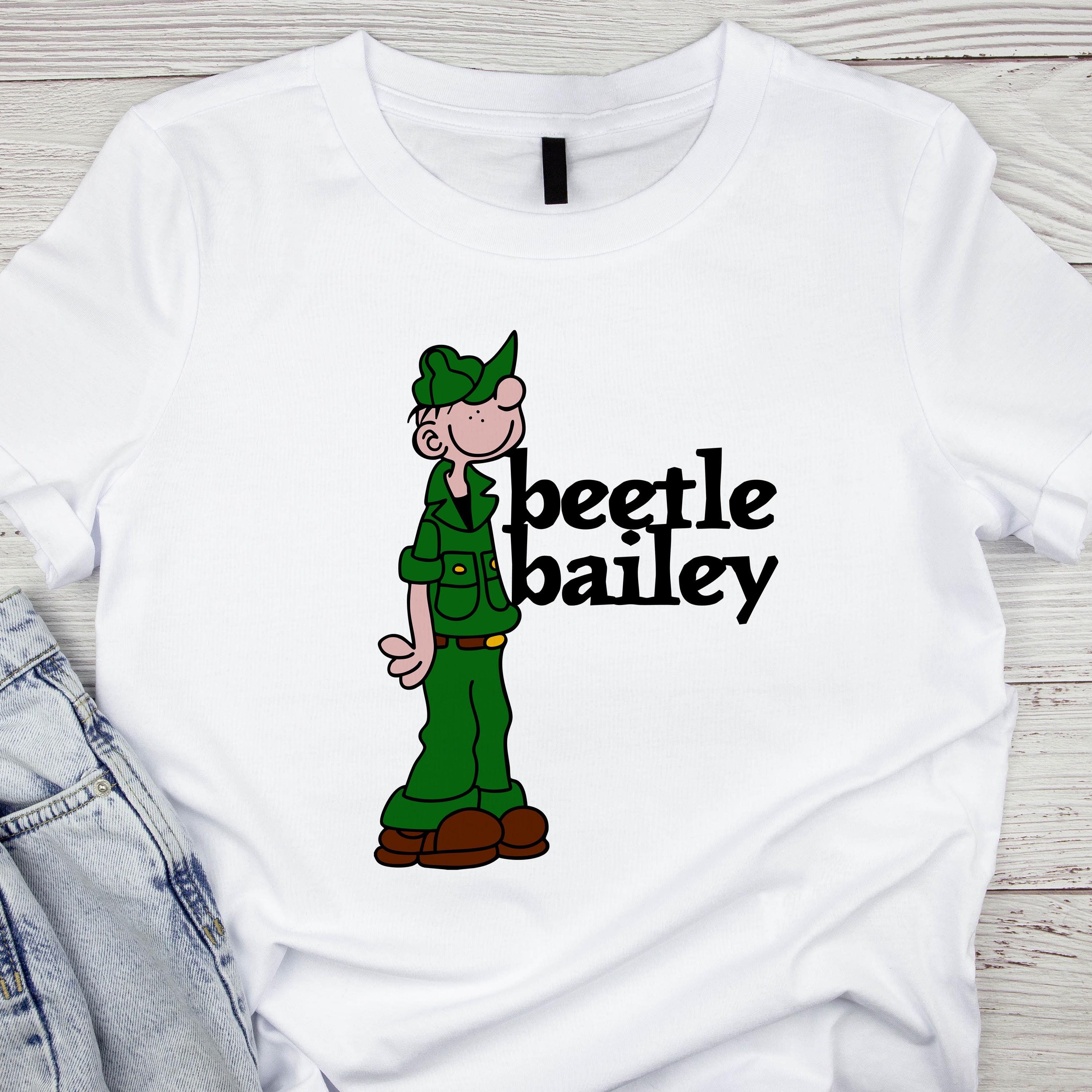 Beetle Bailey SVG Cut File, Clipart, PNG, PDF, Sublimation Image ...