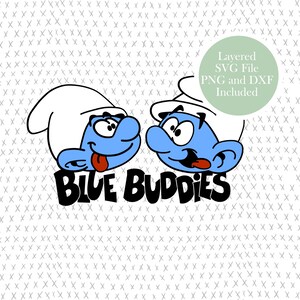 Smurf SVG Cut File - Etsy