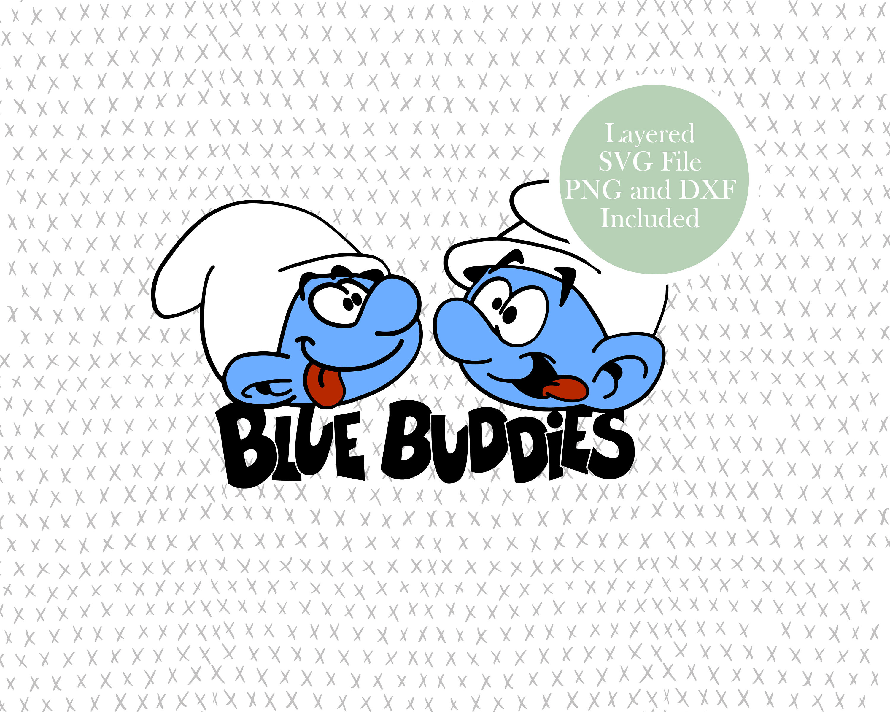 Smurf SVG Cut File - Etsy
