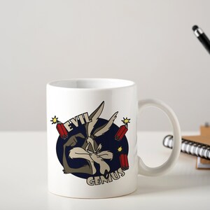 Wile E Coyote SVG Cut File, Evil Genius , Clipart, PNG, Instant ...