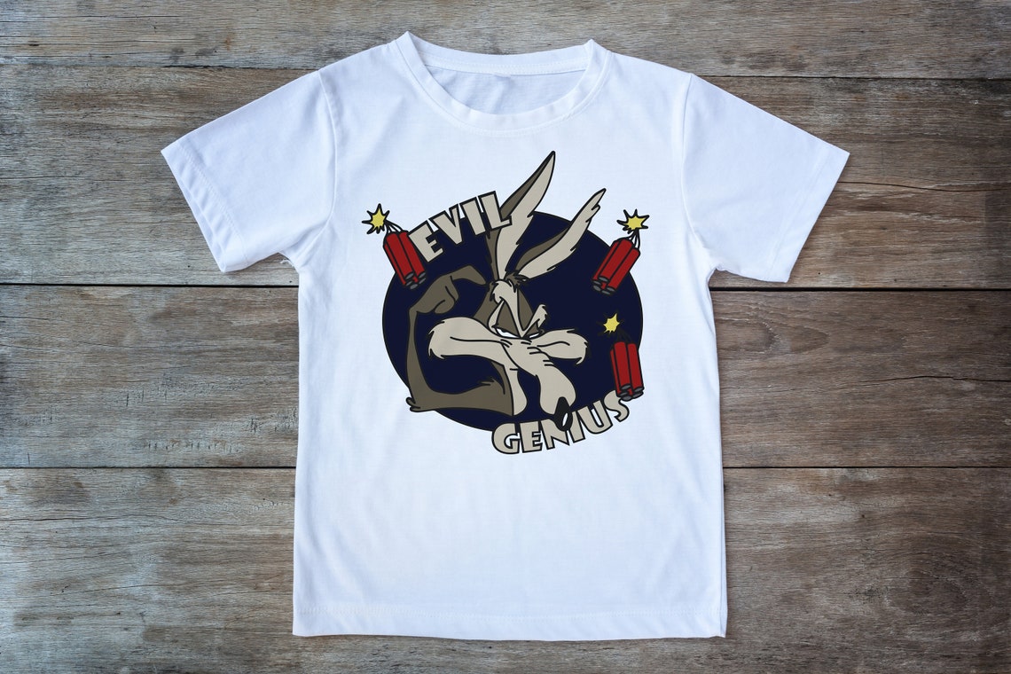 Wile E Coyote SVG Cut File, Evil Genius , Clipart, PNG, Instant ...