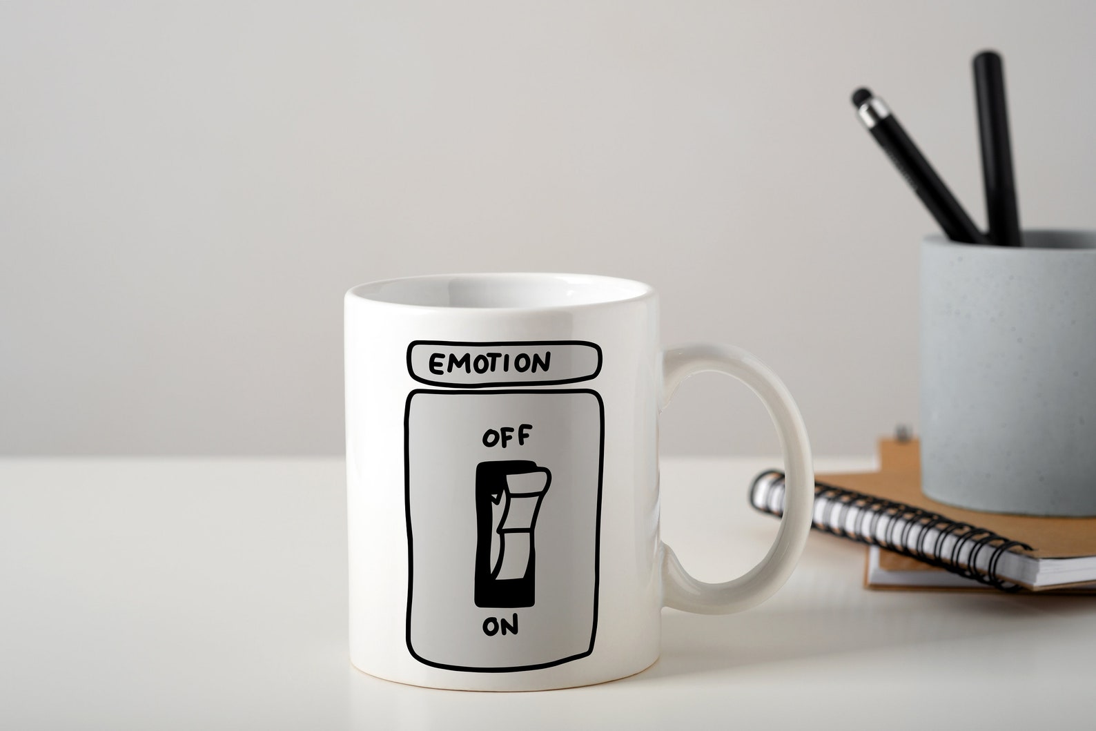 Emotion On/off Light Switch SVG: Mental Health Clipart (digital ...
