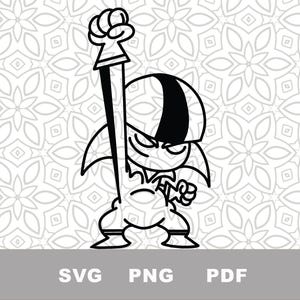 Kick Buttowski SVG Cut File, Clipart, PNG, PDF, Sublimation Image ...