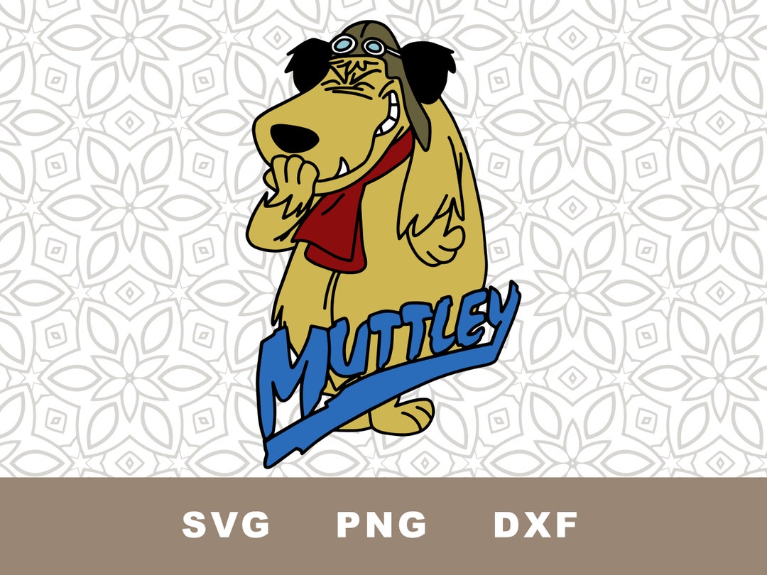 Muttley From Wacky Races SVG Cut File, Funny SVG Cut File, Clipart, PNG ...