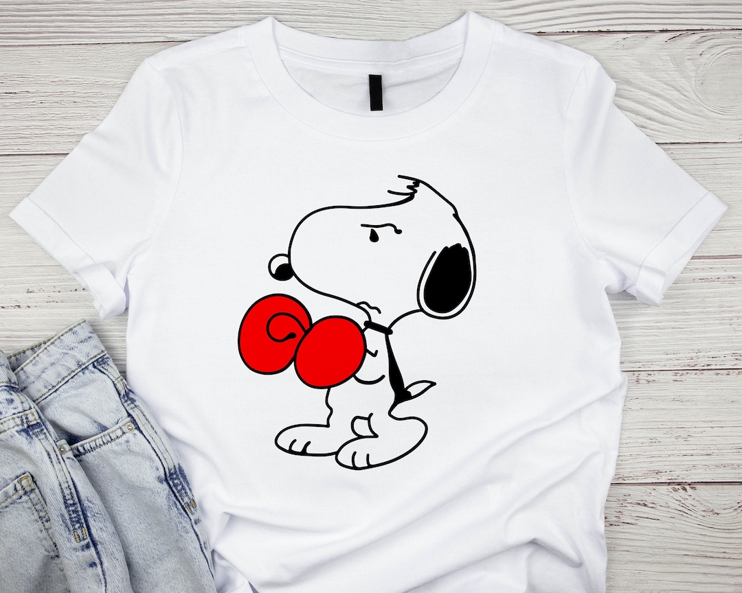 Snoopy SVG Cut File Boxing Sport Cutting File Dxf Png - Etsy UK