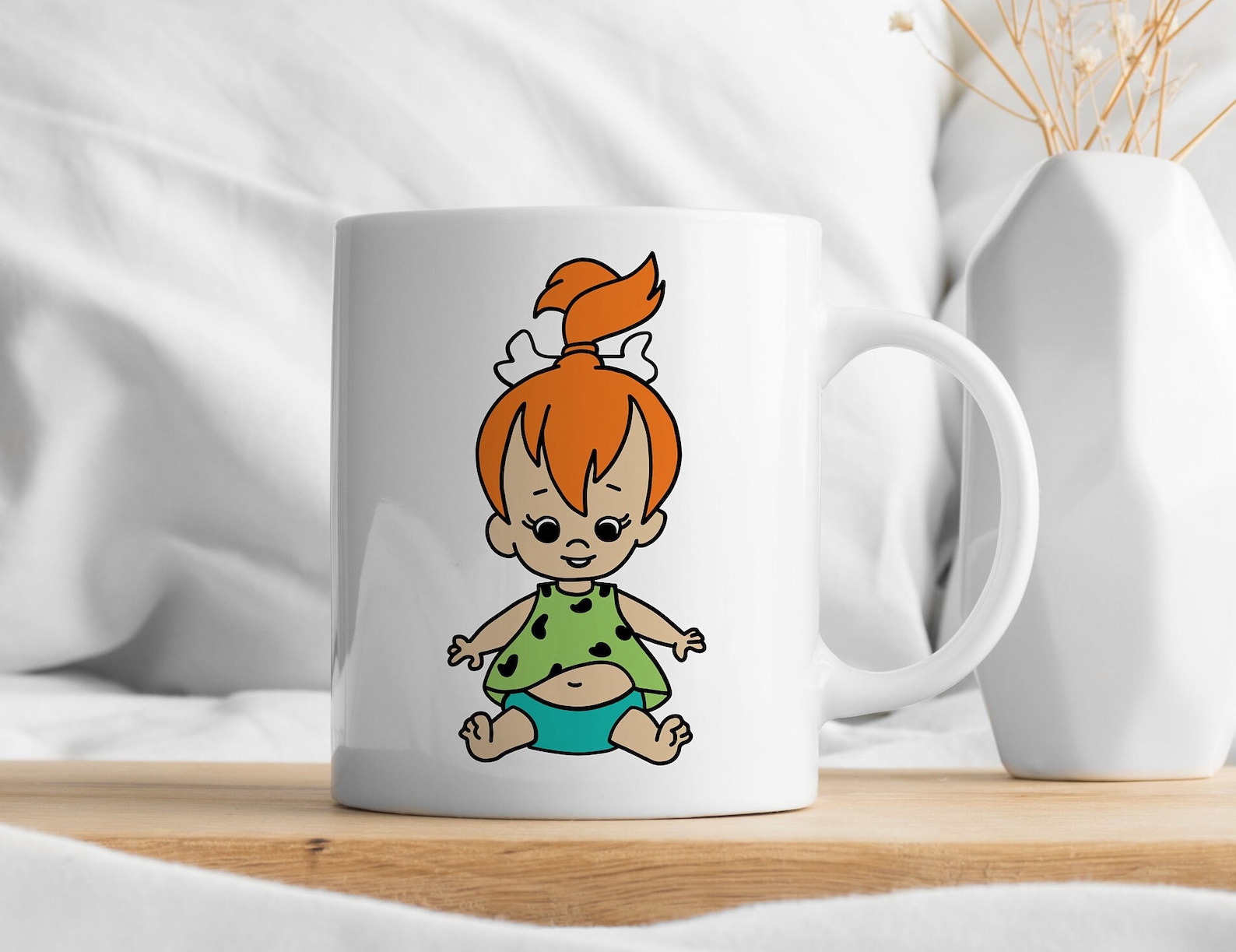 Pebbles From Flintstones SVG Cut File, Baby Flintstone SVG Cut File ...