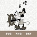 Steamboat Willie SVG Cut File: Vintage Mickey Mouse Clipart (instant ...
