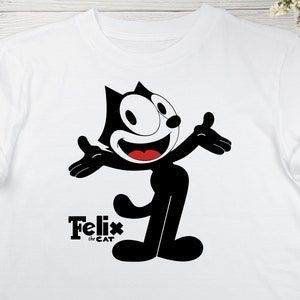 Felix the Cat SVG Cut File, Vintage Cartoon, Cat Clipart, PNG, Instant ...