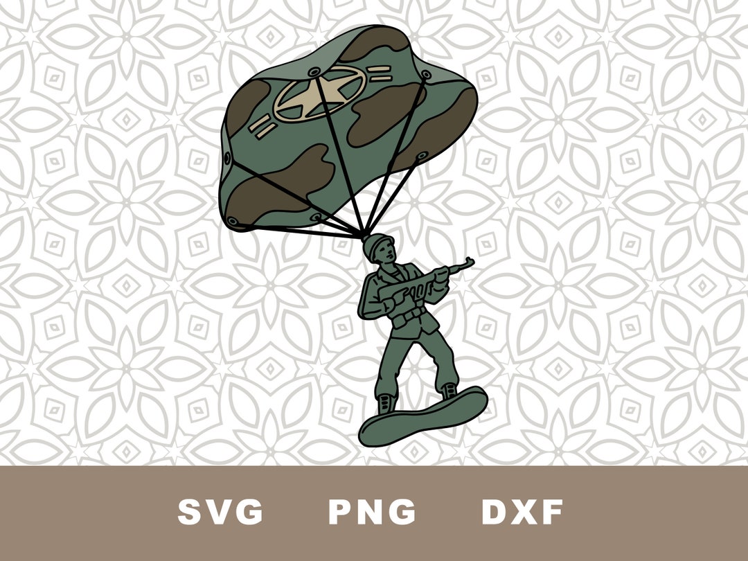Toy Soldier SVG Cut File, Army Men SVG Cut File, Plastic Soldier ...