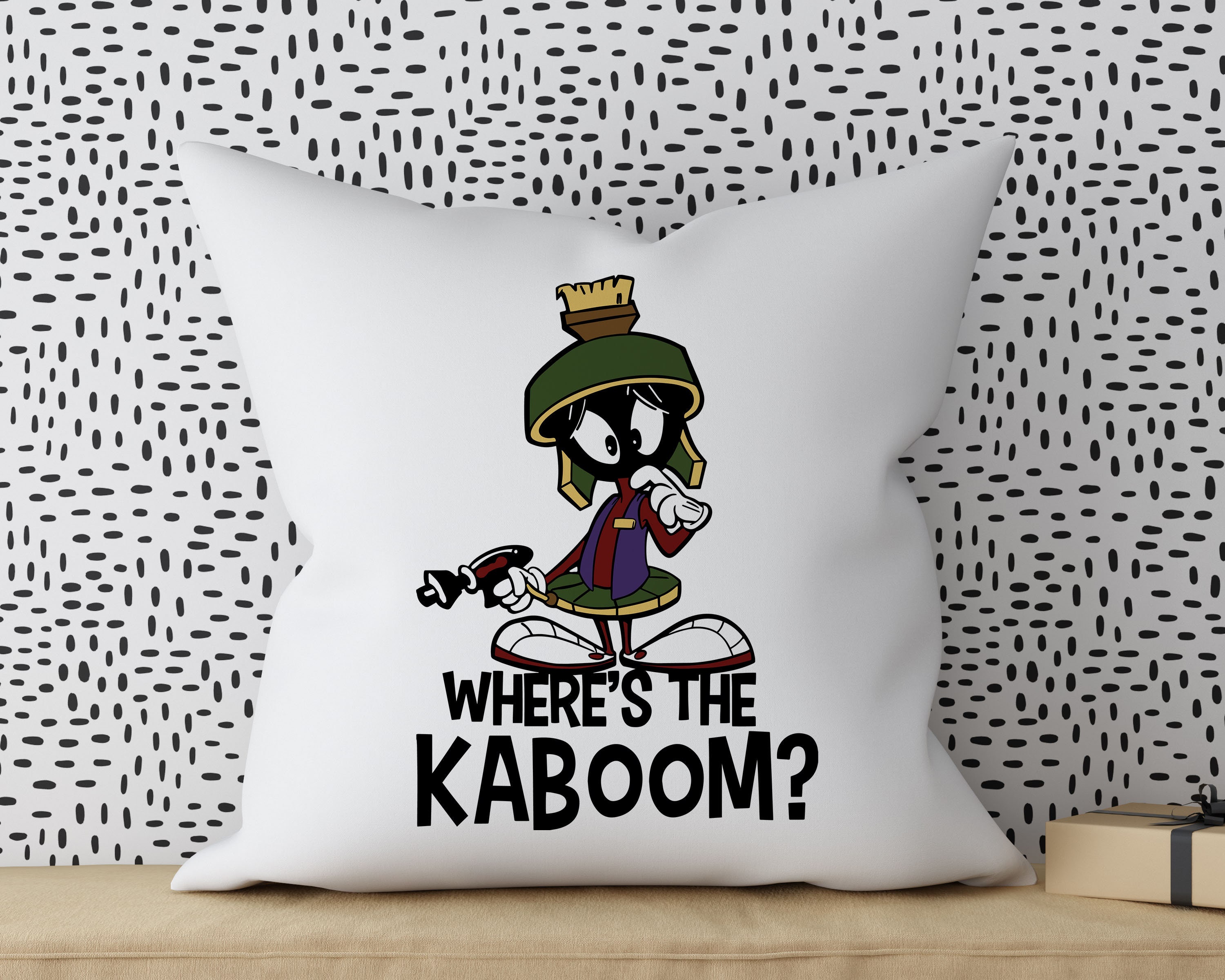 Marvin the Martian Cartoon Character SVG Cut File, Quote, Alien, Space ...