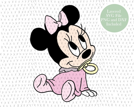 Baby Minnie Mouse Cutouts