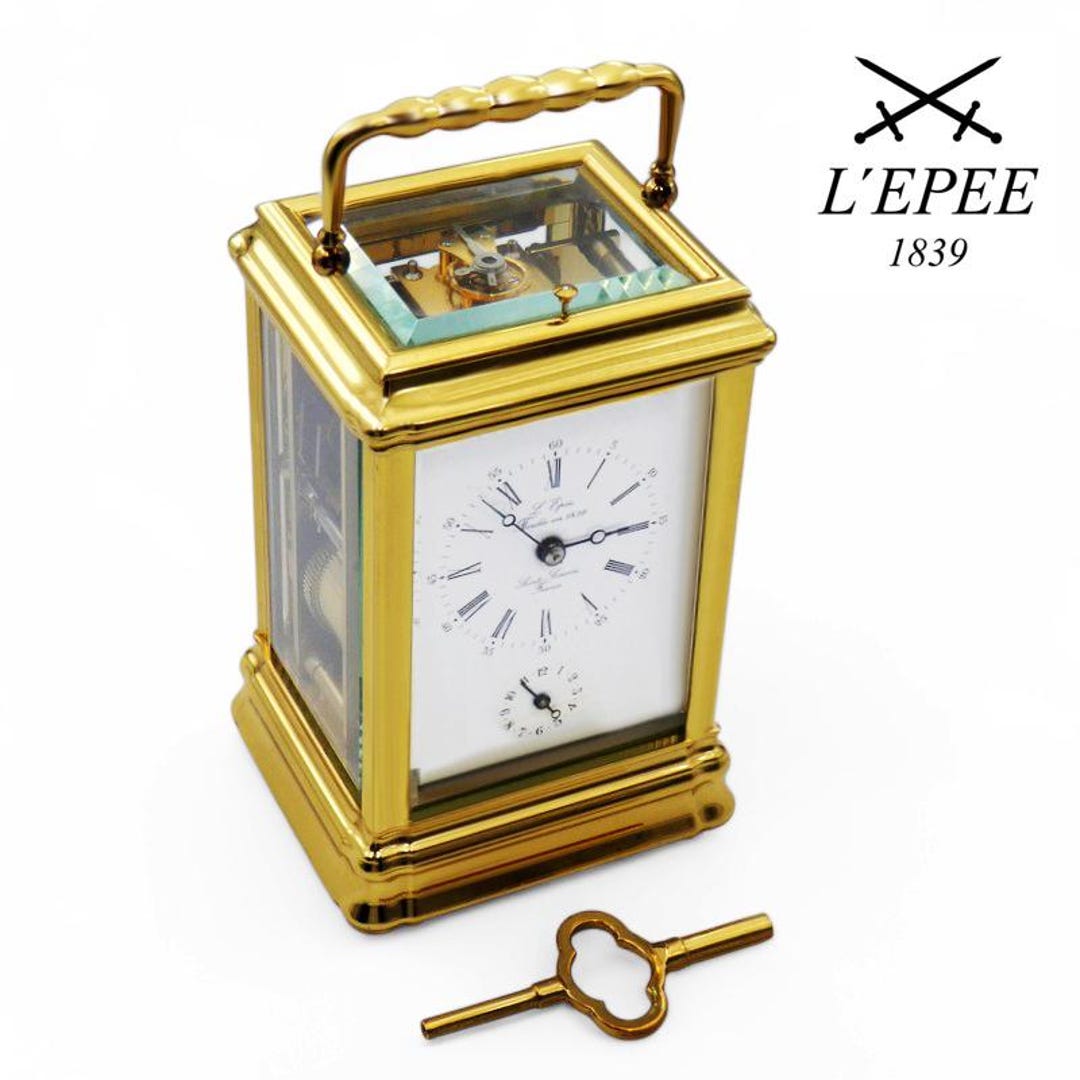 L EPEE Carriage Clock, Fondee En 1839 Mod. Gorge 705.51 Grande ...