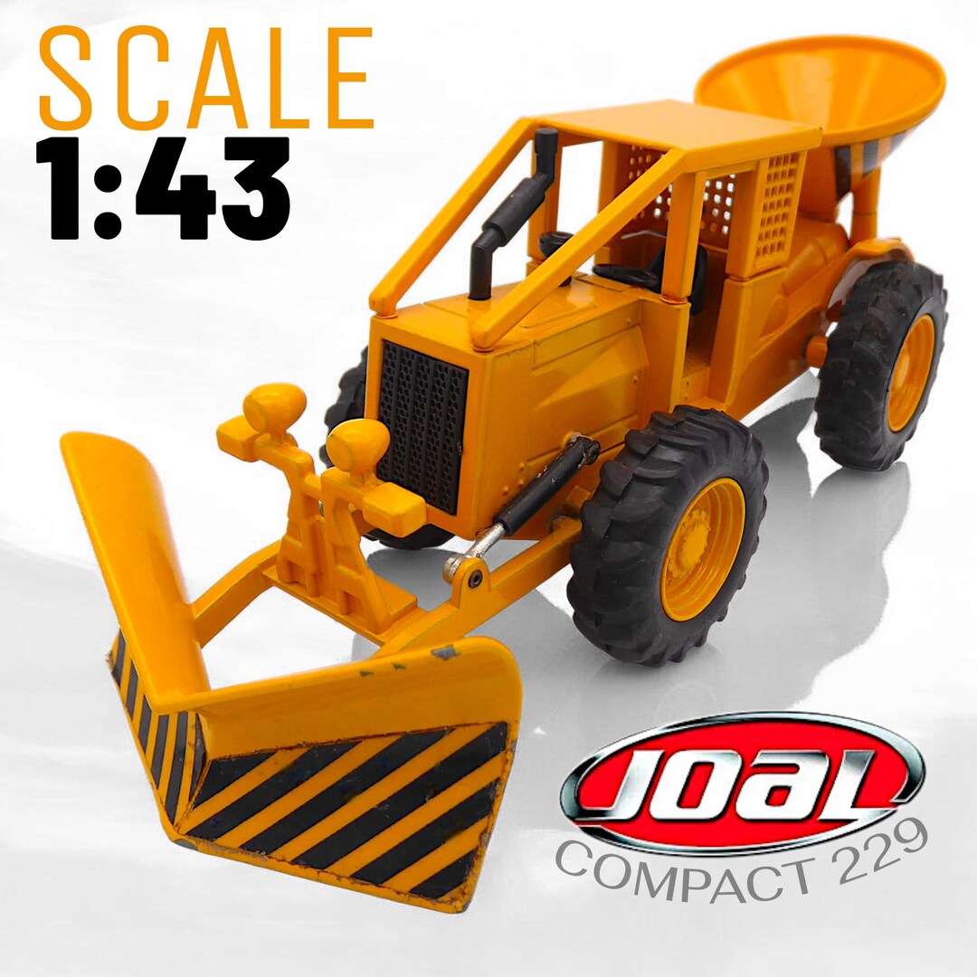 Joal - Scale 1:43 - Compact 229 Snowplow/salt Spreader Model - OUT OF ...