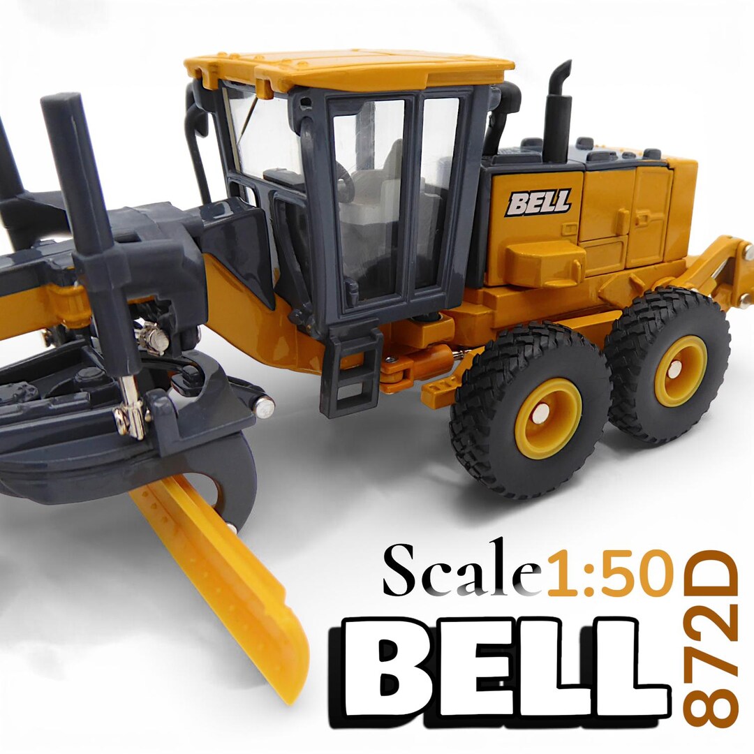 Ertl / Britains - Scale 1:50 - Bell 872D Motor Grader Model - OUT OF ...