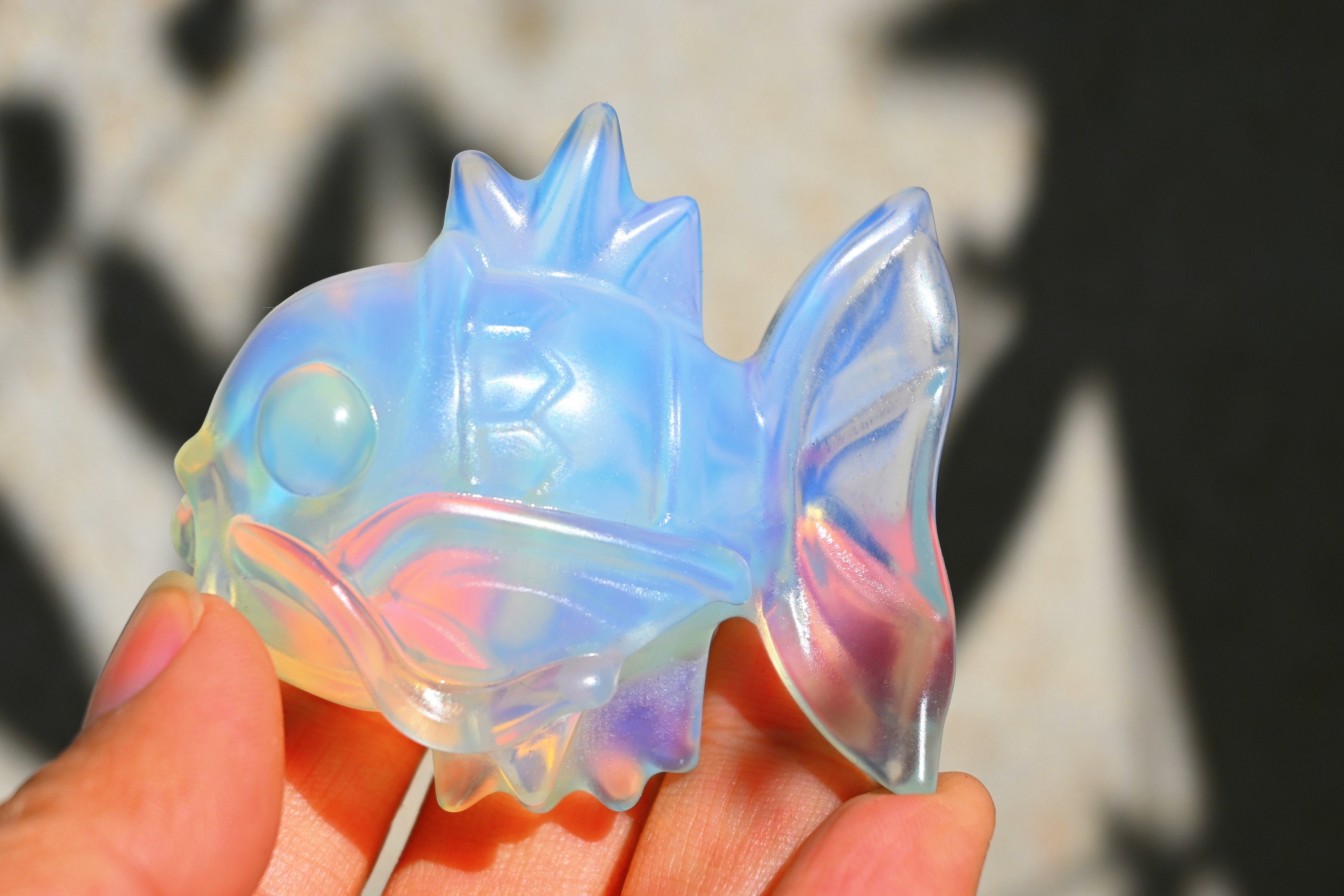 2.2'' Carved Opalite Magikarpcrystal - Etsy