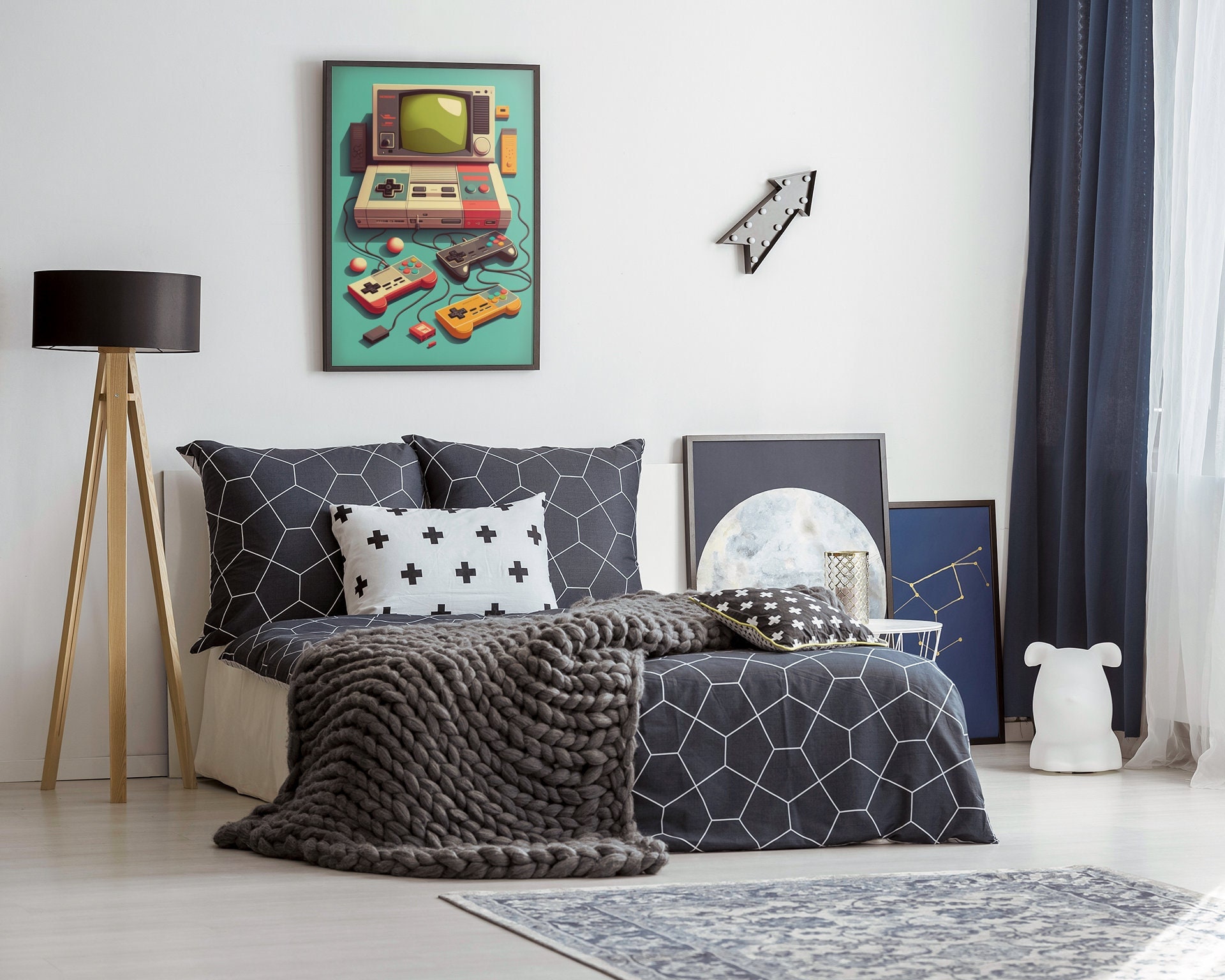 Vintage Gaming: Digital Art Gaming Poster Vintage Art Gaming Art Gaming ...