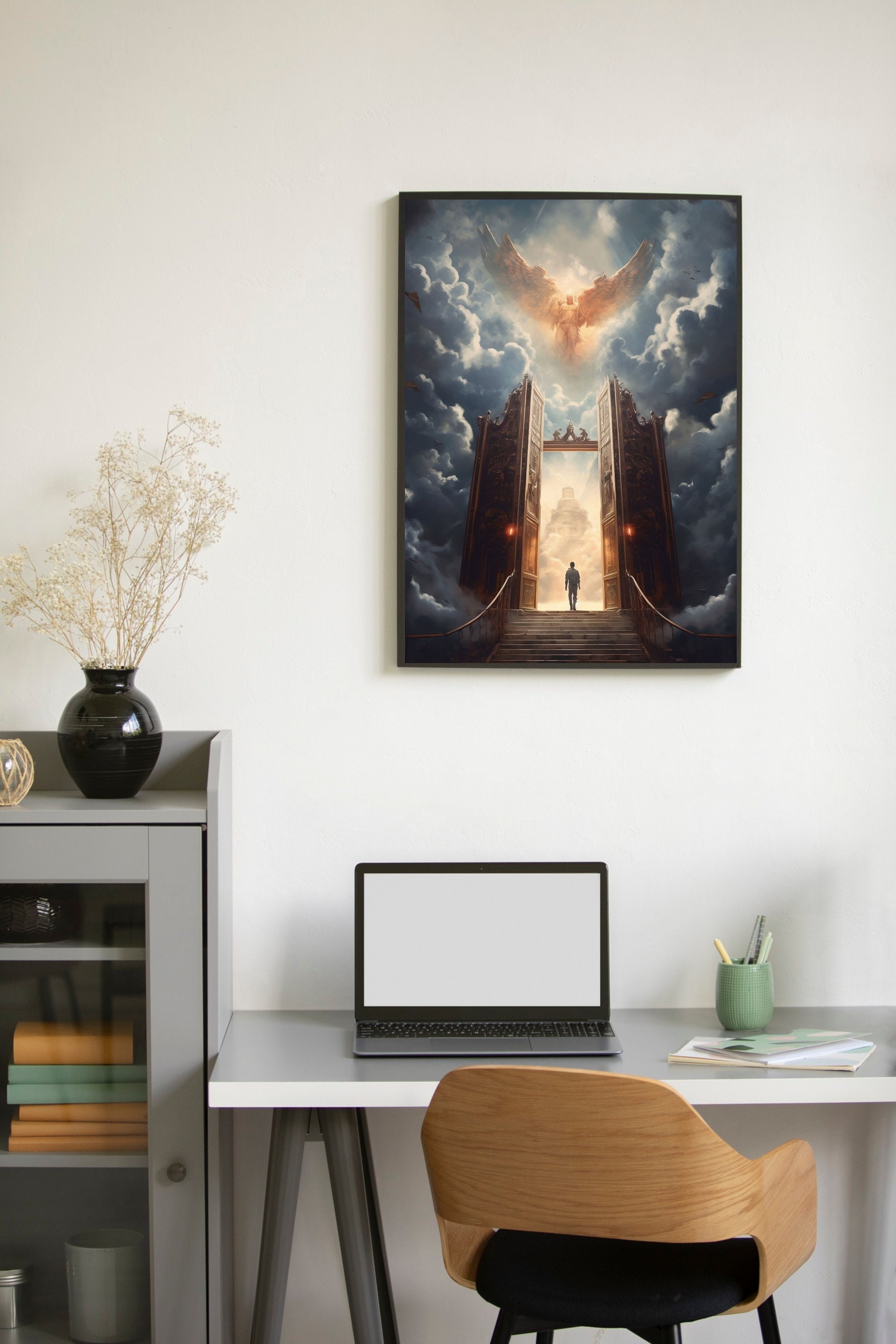 Stairway to Heaven: Digital Art | Heaven Poster | Heaven Art ...