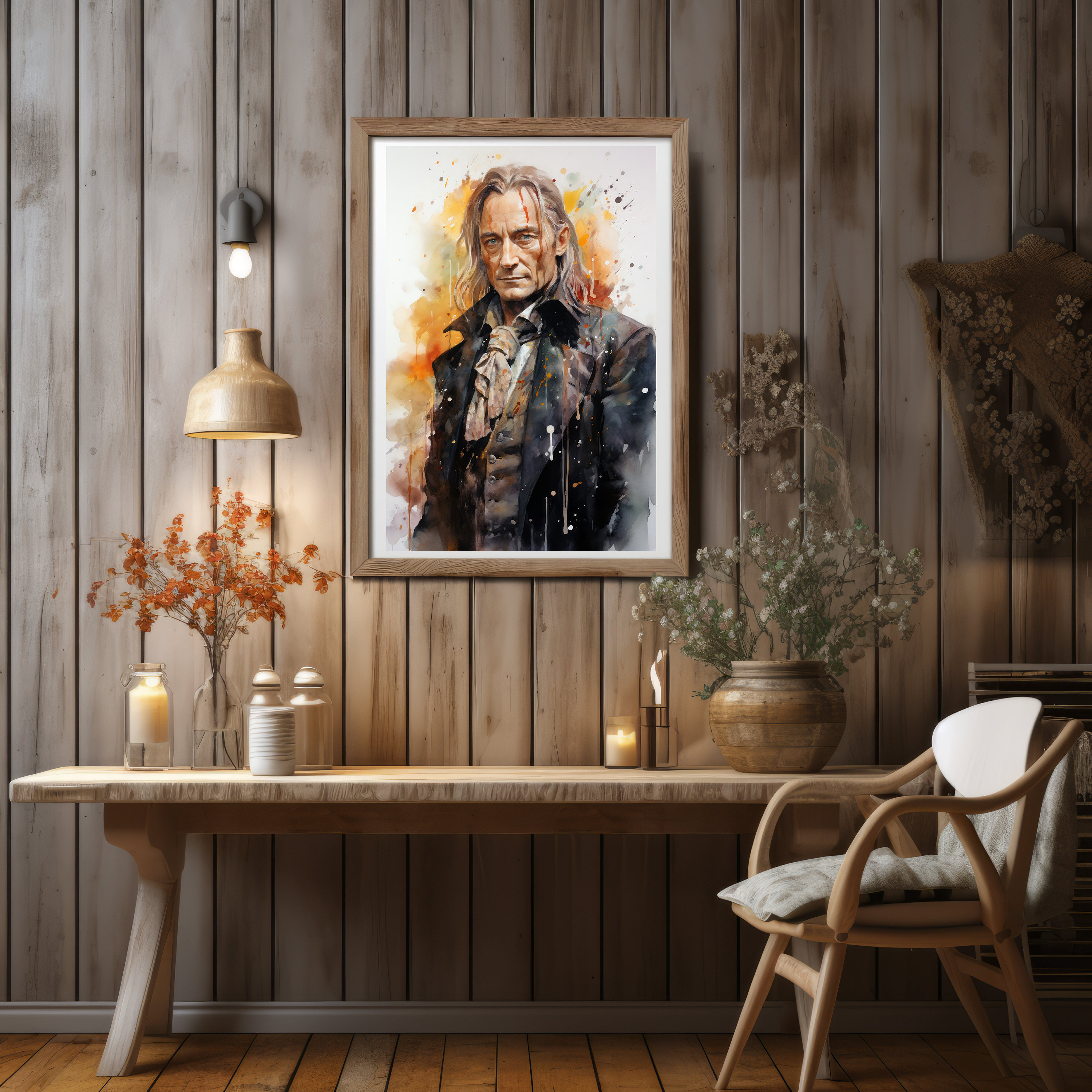 Wizard Friends Portraits, Digital Paper, Printable Paper, Sorcerer ...