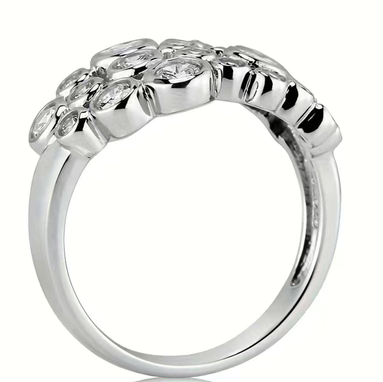 Silver Bubble Ring - Etsy UK